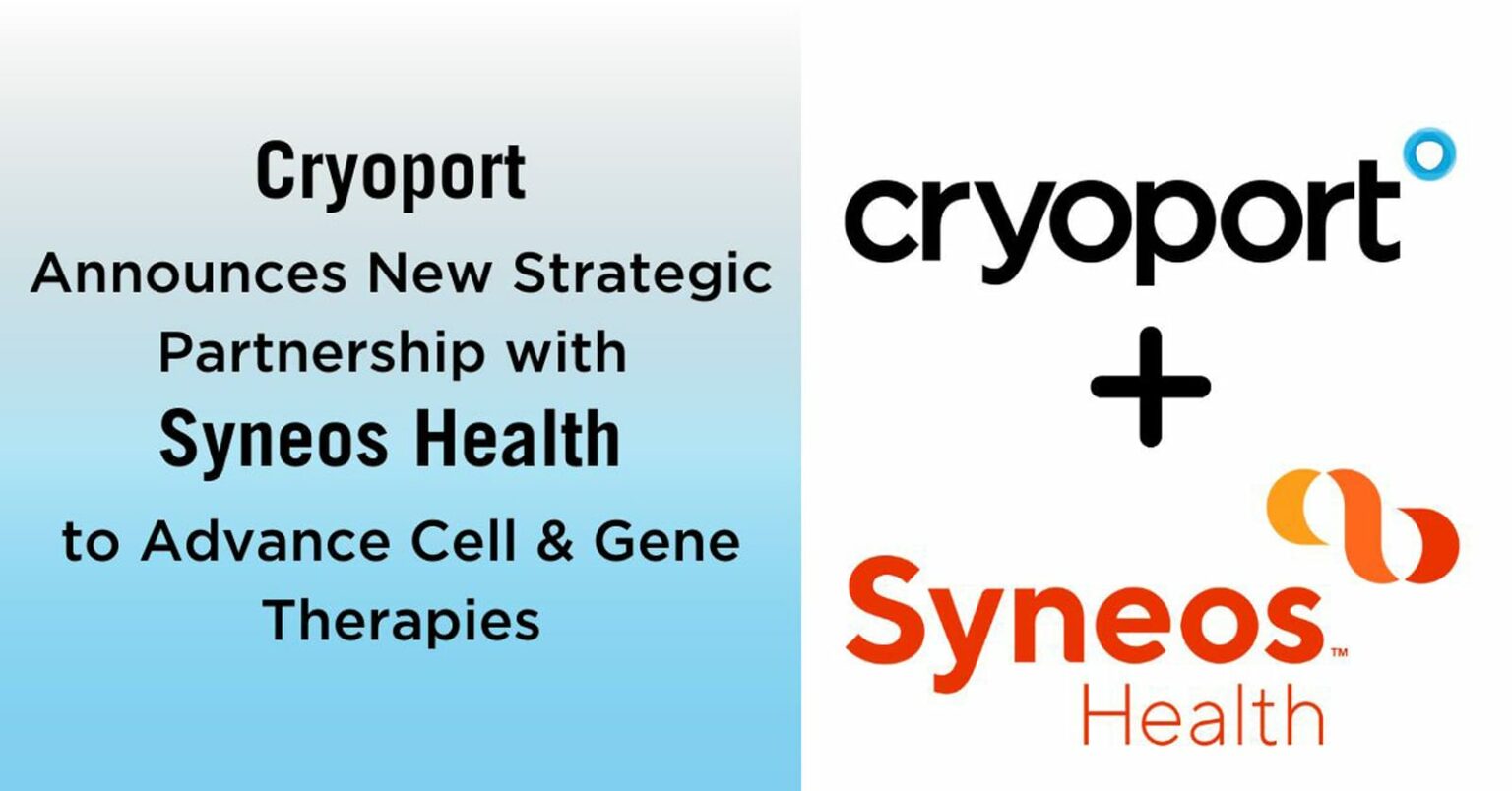 New Strategic Partnership with Syneos Health to Advance Cell & Gene ...