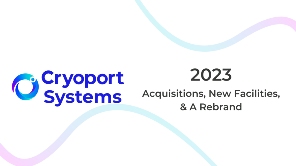 2023 Acquisitions, New Facilities, and A Rebrand - Cryoport Systems