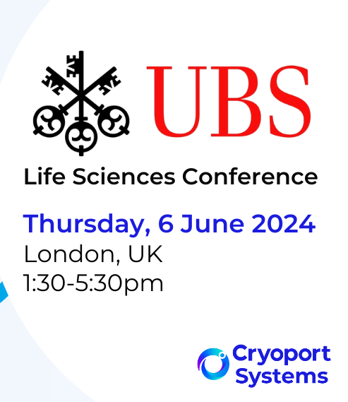UBS Life Sciences Conference - Cryoport Systems