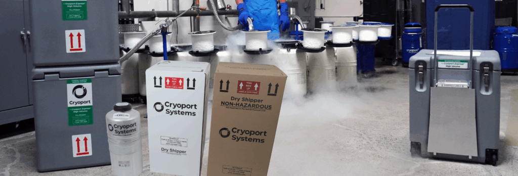 Cryogenic (below -150°C) Shipping Systems - Cryoport Systems