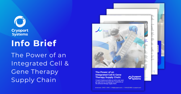 Info Brief: The Power of an Integrated Cell & Gene Therapy Supply Chain ...